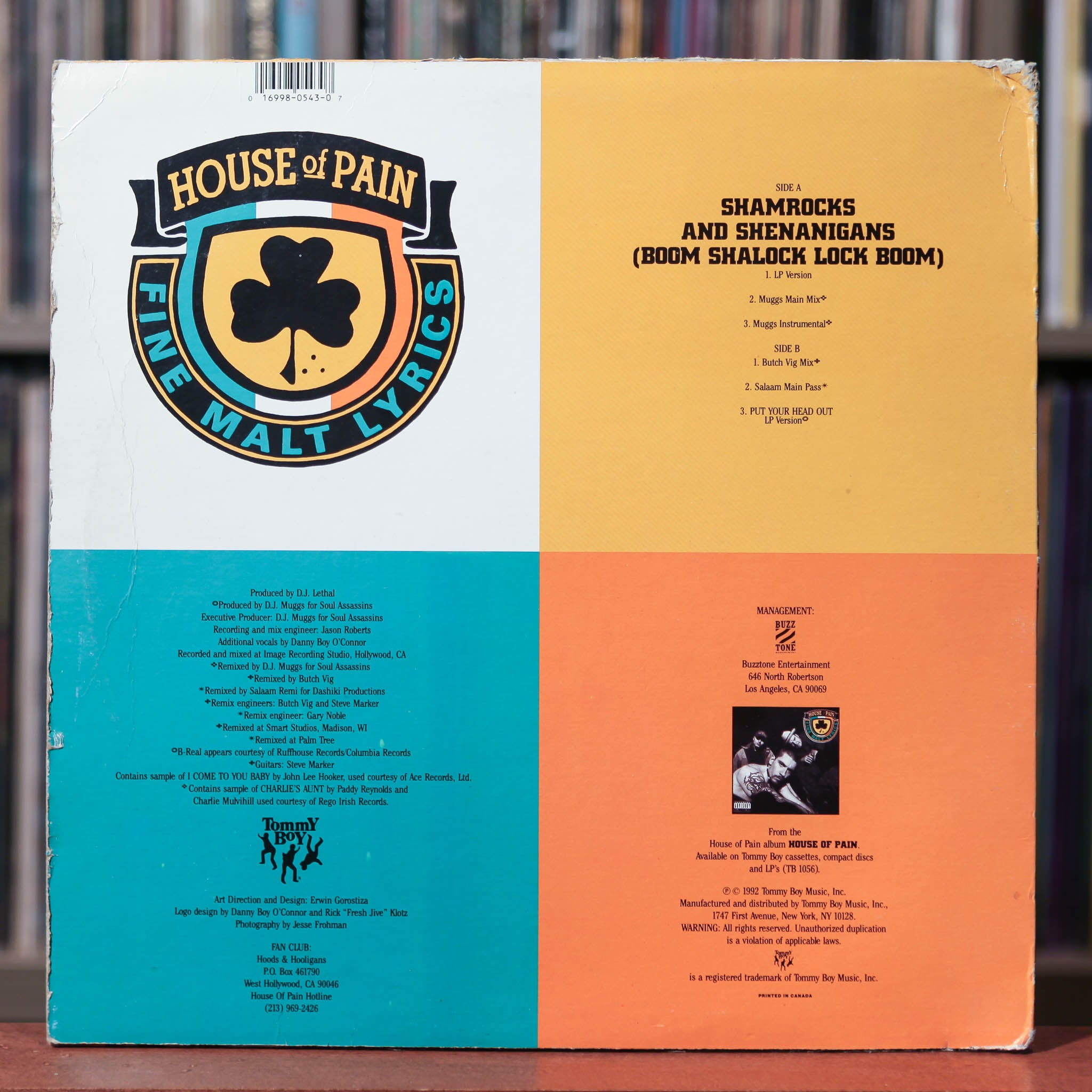 House Of Pain - Shamrocks And Shenanigans (Boom Shalock Lock Boom) - 1