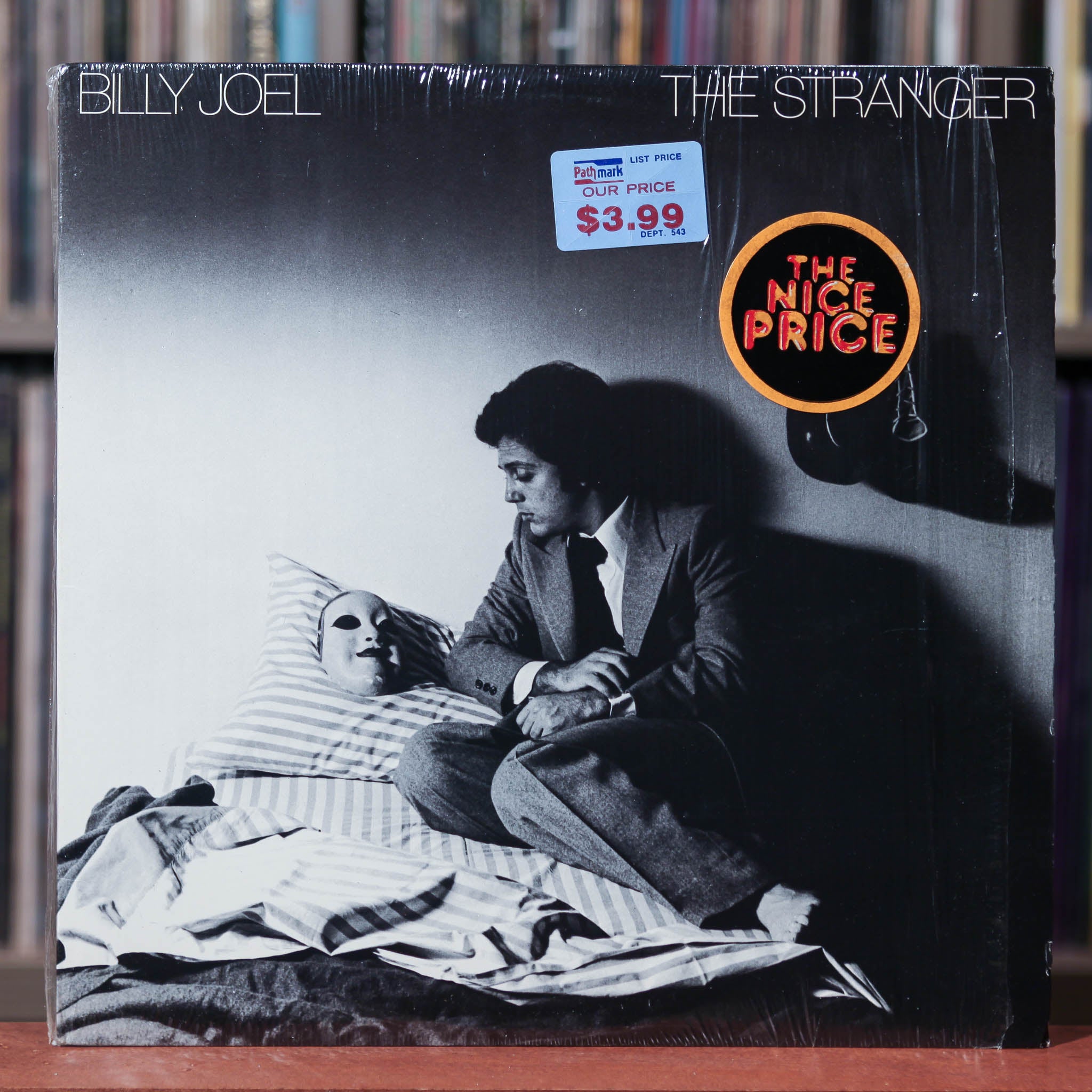 Billy Joel - The Stranger - 1977 Columbia, VG+/EX w/Shrink