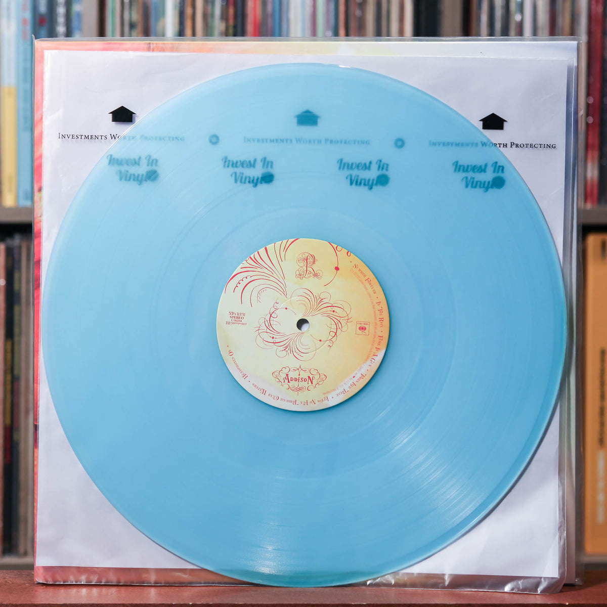 Addison Rae - Addison - TRANSLUCENT BLUE VINYL W/ INSERT 2025 Columbia
