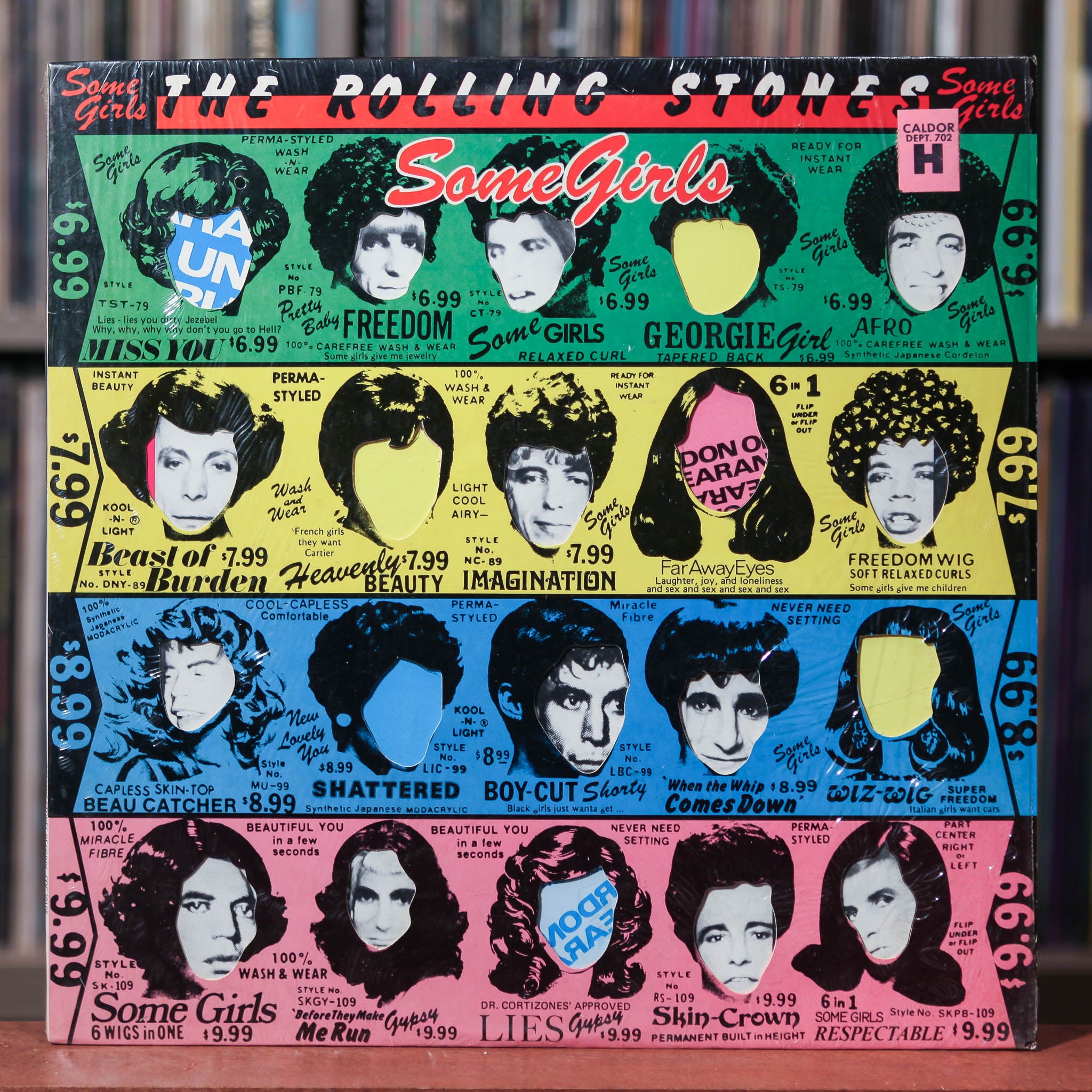 The Rolling Stones - Some Girls - 1978 Rolling Stones, EX/VG+ w/Shrink