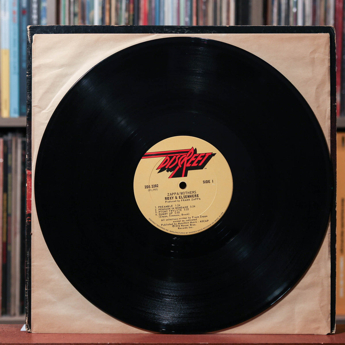 Frank Zappa - Roxy & Elsewhere - 1974 Discreet, VG/VG