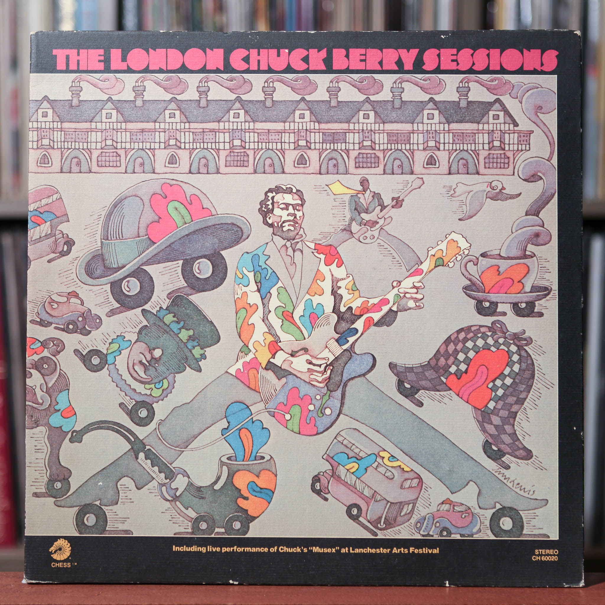 Chuck Berry - The London Chuck Berry Sessions - 1972 Chess, VG+/VG+