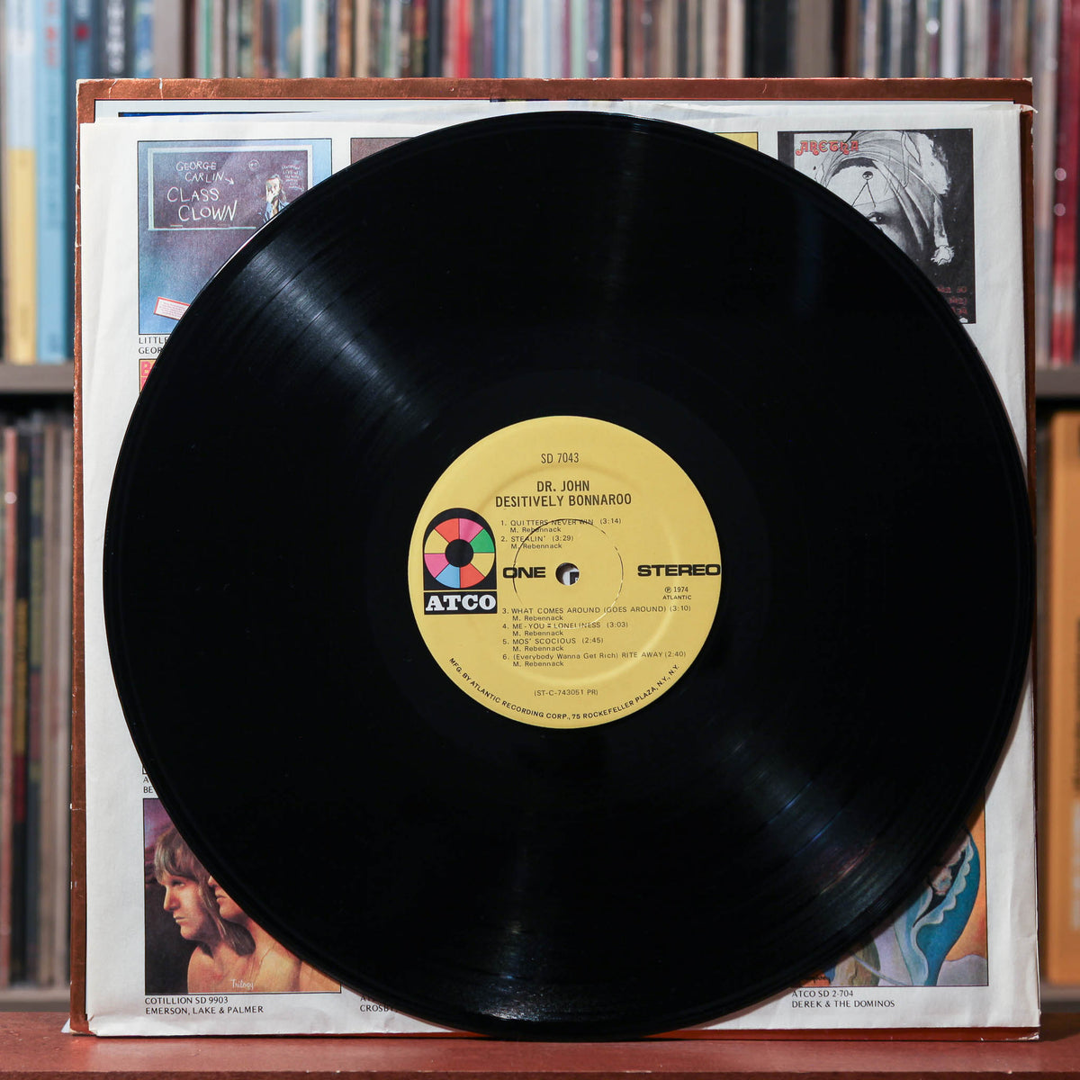 Dr. John - Desitively Bonnaroo - 1974 ATCO Records, VG/EX