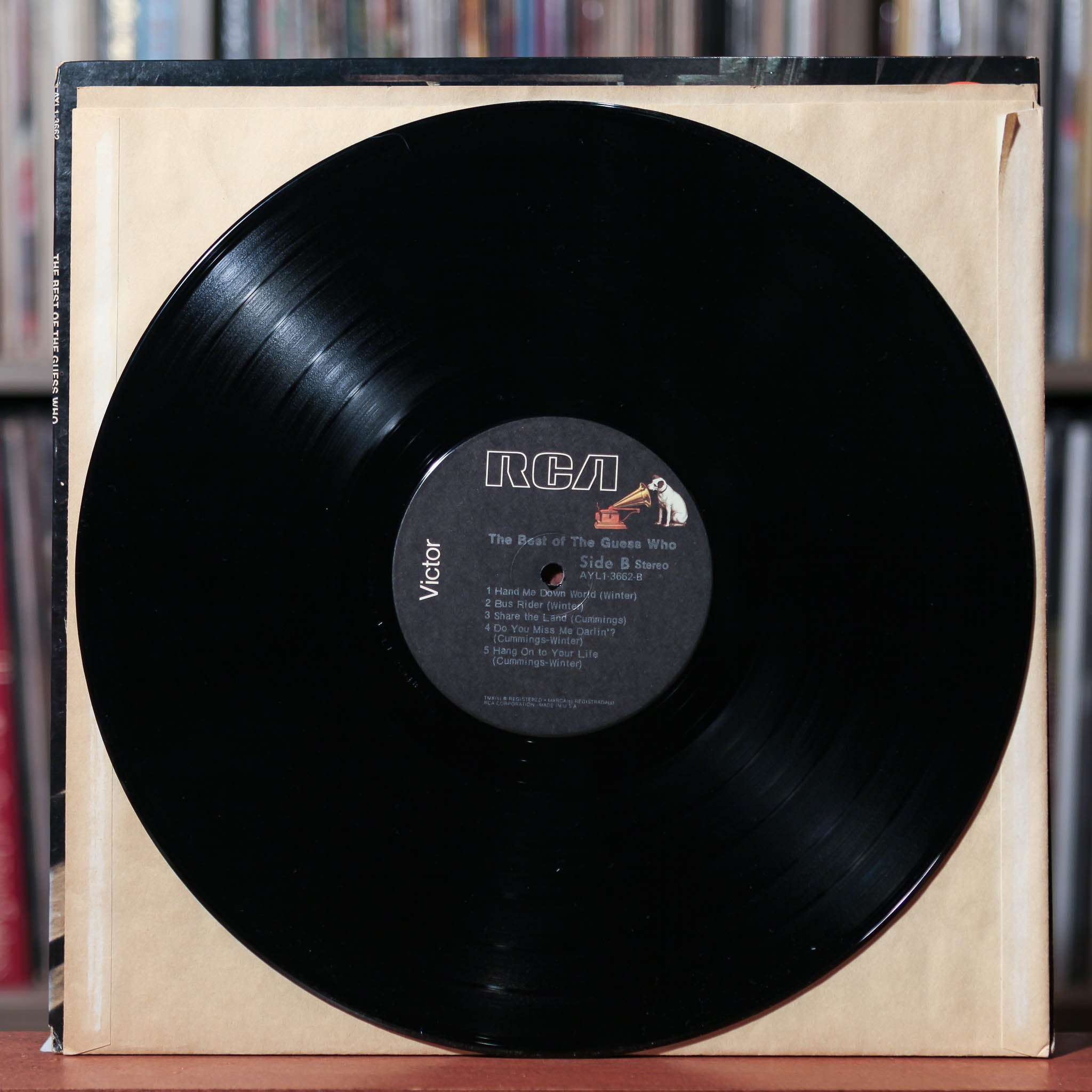 The Guess Who - The Best Of The Guess Who - 1971 RCA Victor, VG+/EX