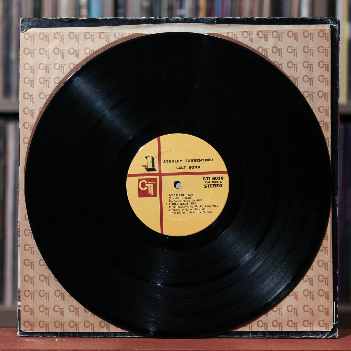 Stanley Turrentine - Salt Song - 1971 CTI, VG/VG+