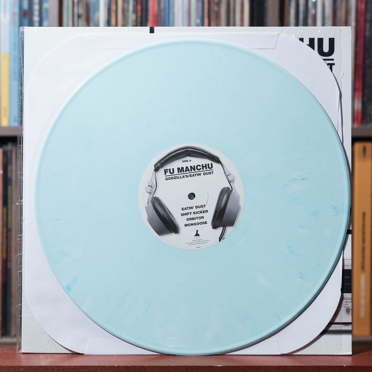 Fu Manchu - Godzilla's / Eatin' Dust - IN SHRINK SEAFOAM MARBLE 2015 A