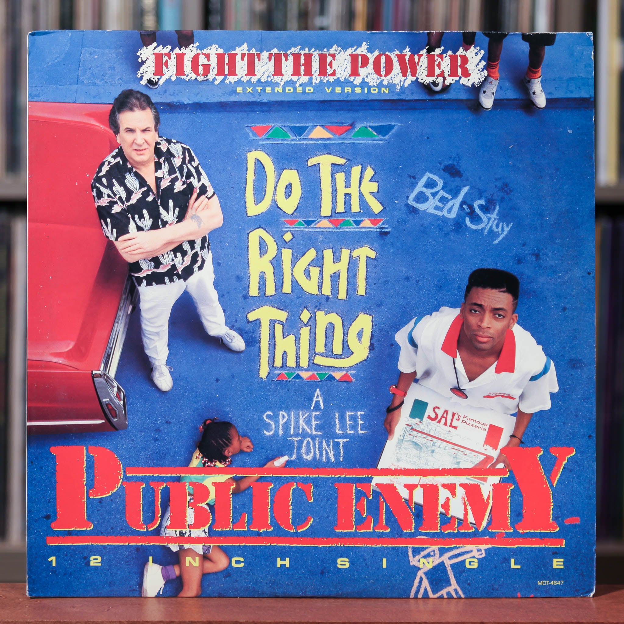 Public Enemy - Fight The Power (Extended Version) - 1989 Motown, EX/EX