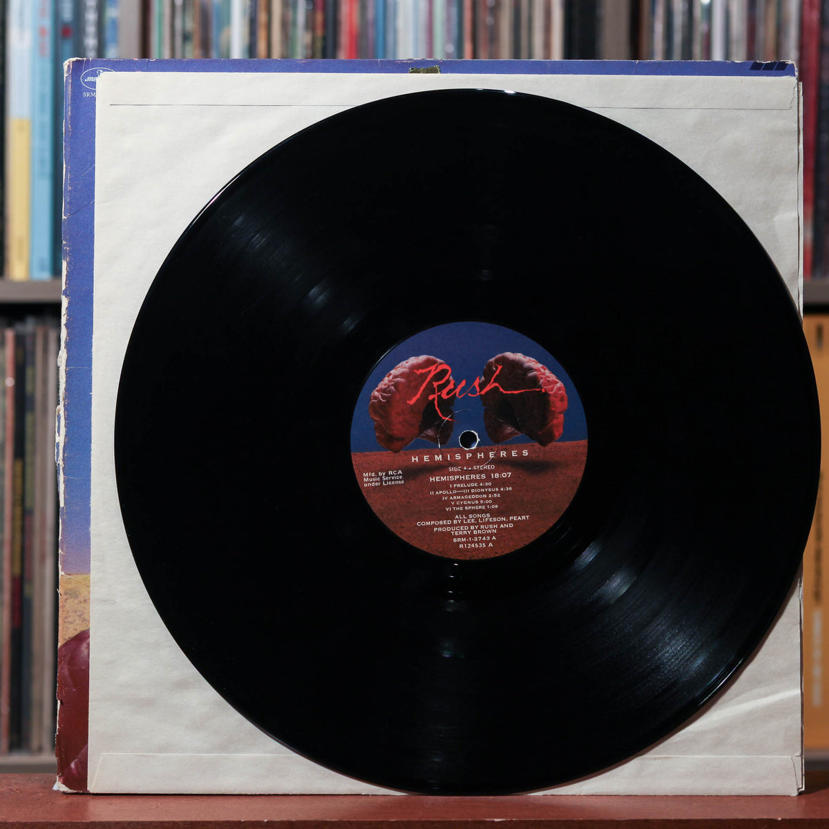 Rush - Hemispheres - 1978 Mercury, VG/VG