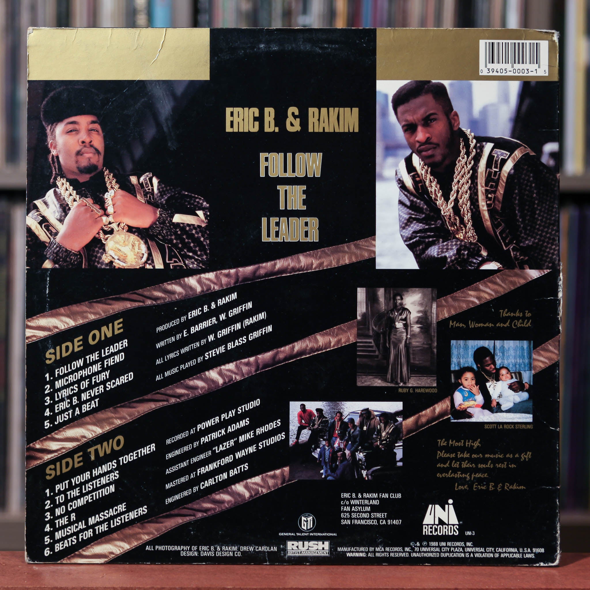 Eric B. & Rakim - Follow The Leader - 1988 UNI