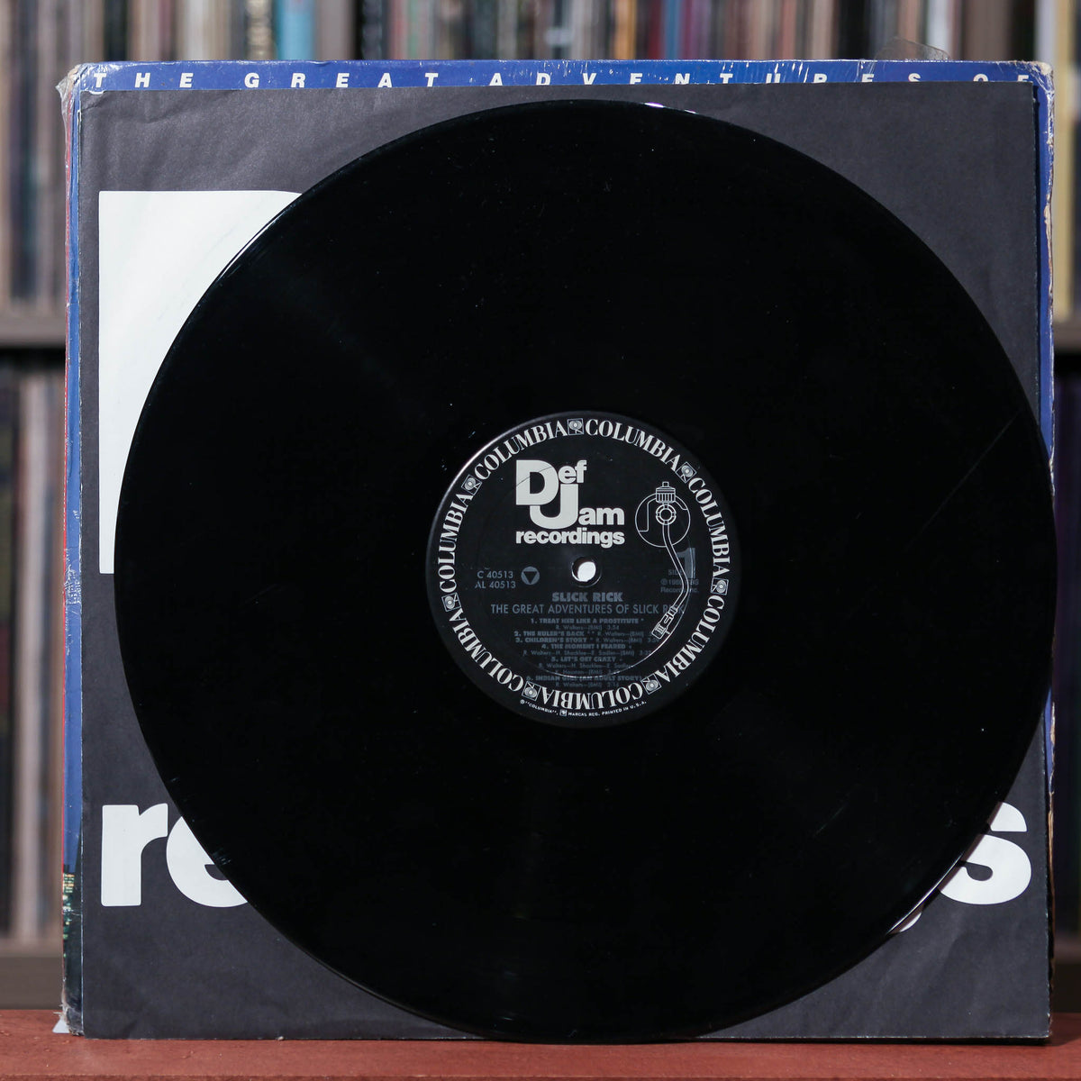 Slick Rick - The Great Adventures Of Slick Rick - 1988 Def Jam, VG/VG