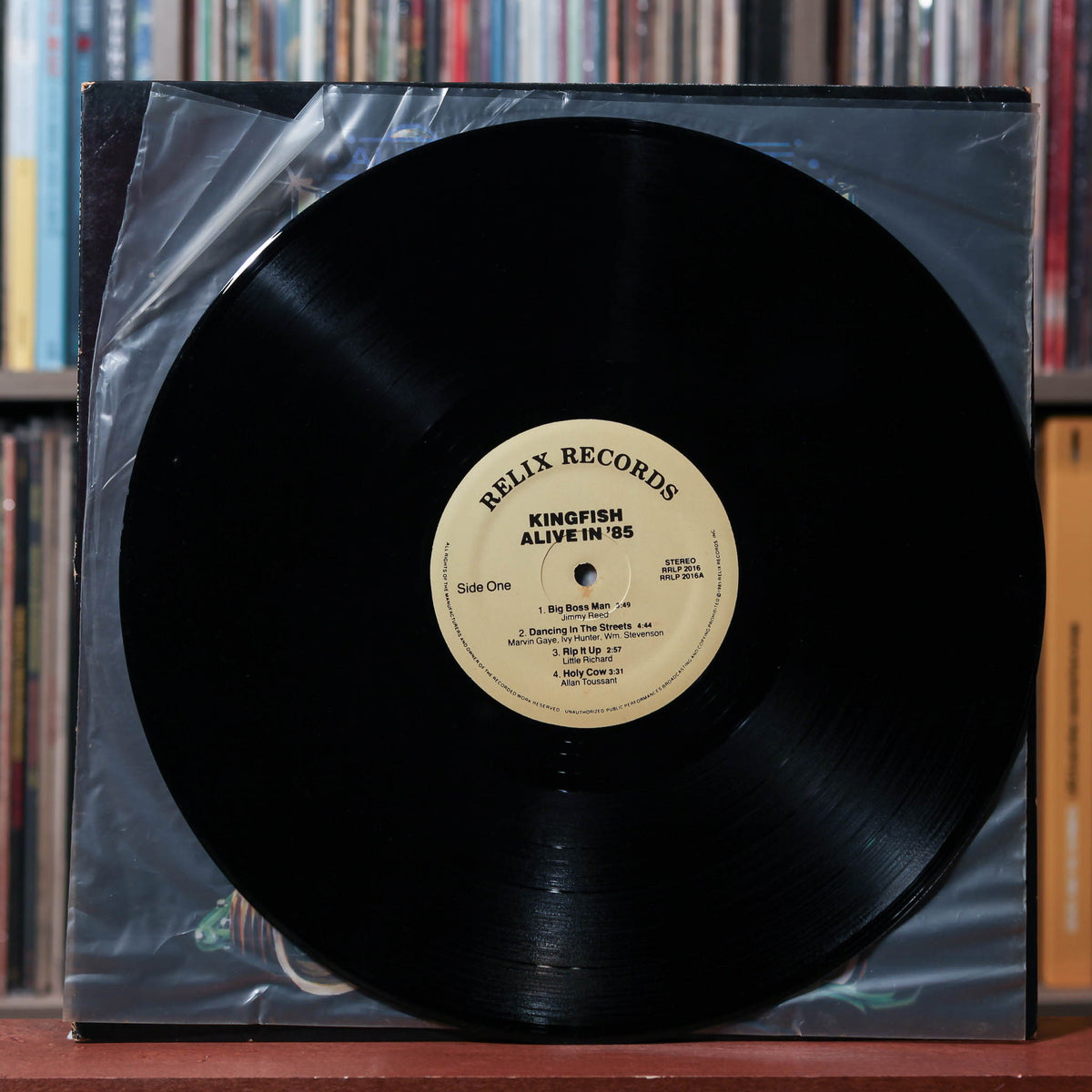 Kingfish - Alive In Eighty Five - 1985 Relix Records, VG/EX