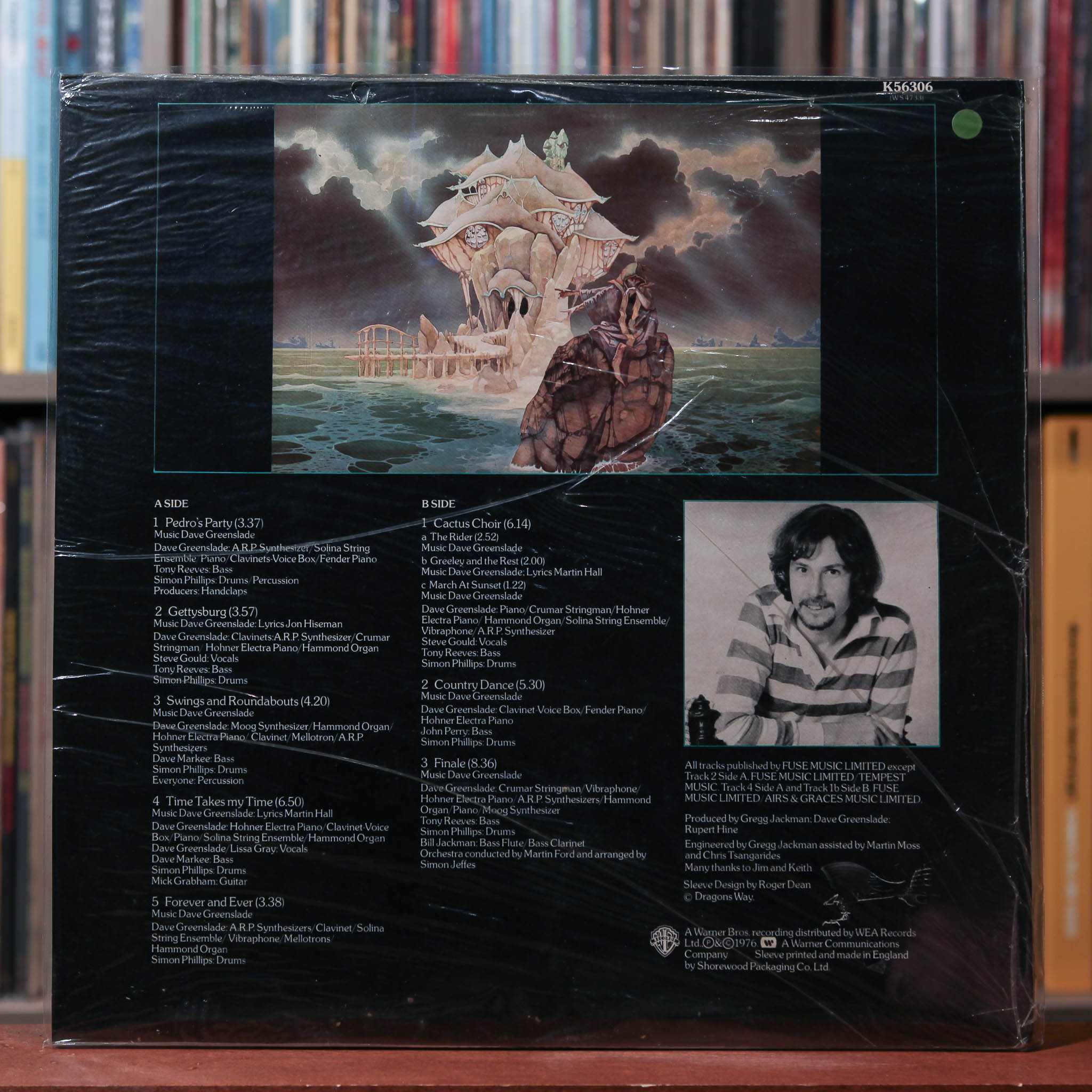 Dave Greenslade - Cactus Choir - UK 1976 Warner Bros. Records SEALED