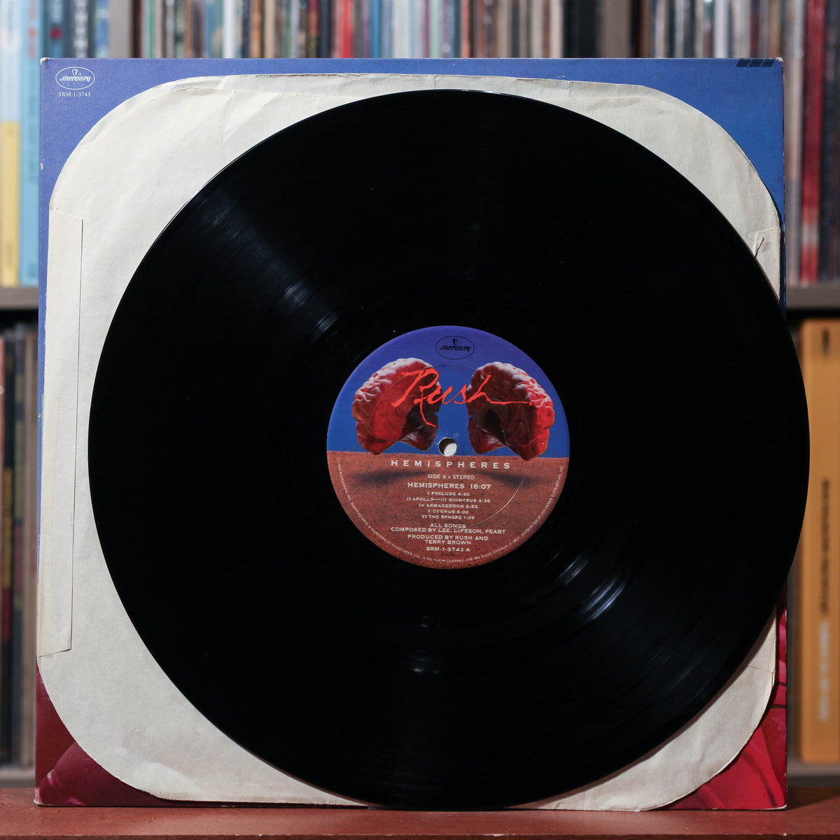 Rush - Hemispheres - 1978 Mercury, VG+/VG+