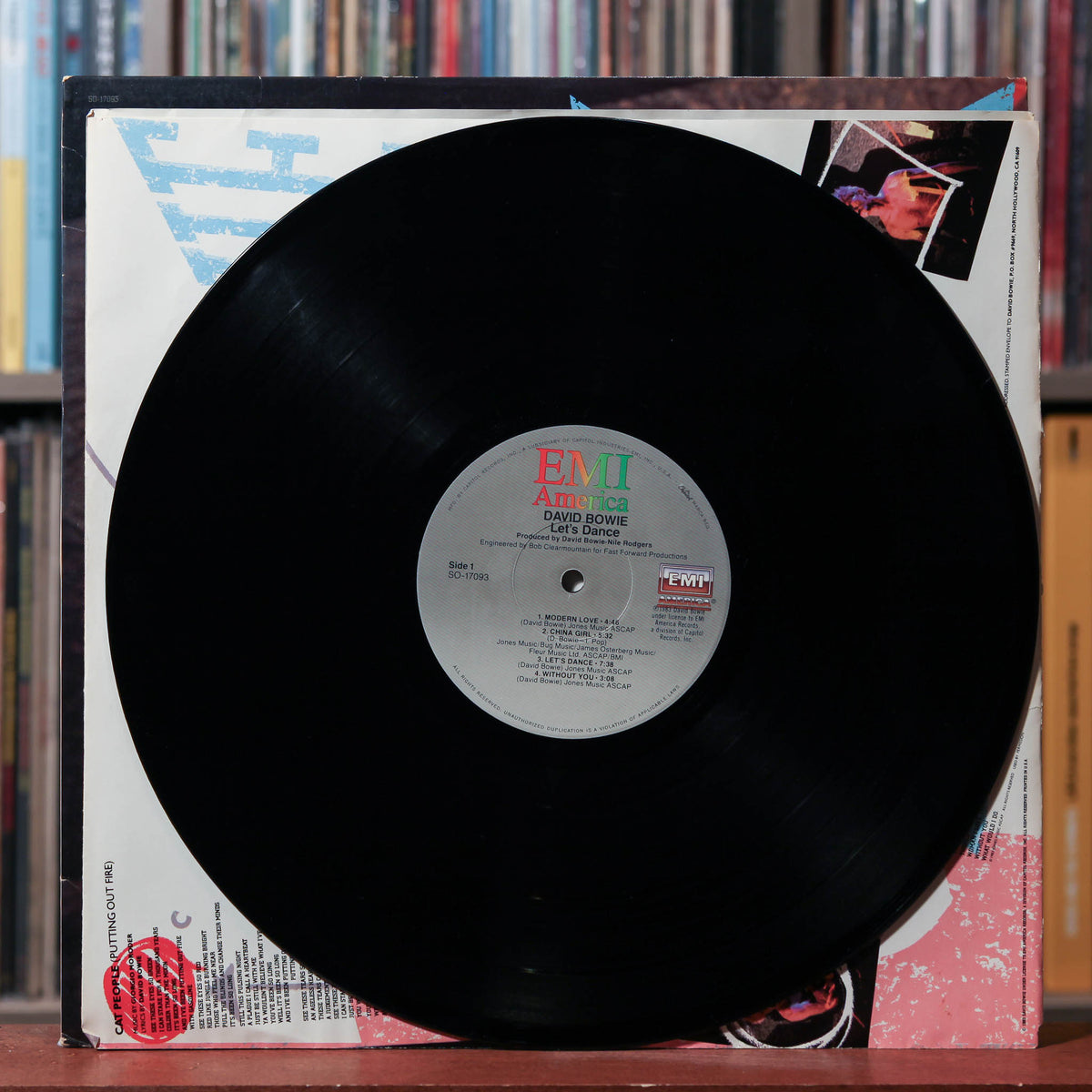 David Bowie - Let's Dance - 1983 EMI America, VG/VG