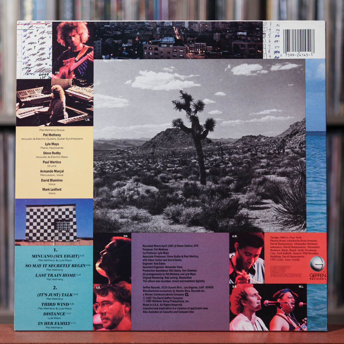 Pat Metheny Group - Still Life (Talking) - 1987 Geffen, EX/EX