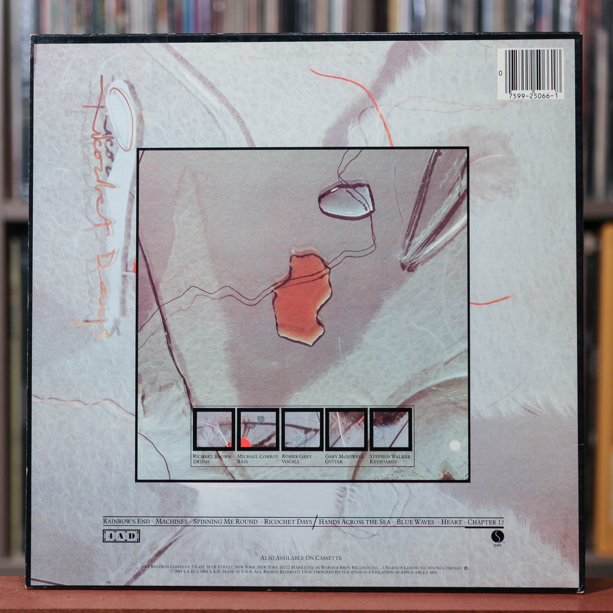 Modern English - Ricochet Days - Rare PROMO - 1984 Sire Records, EX/EX