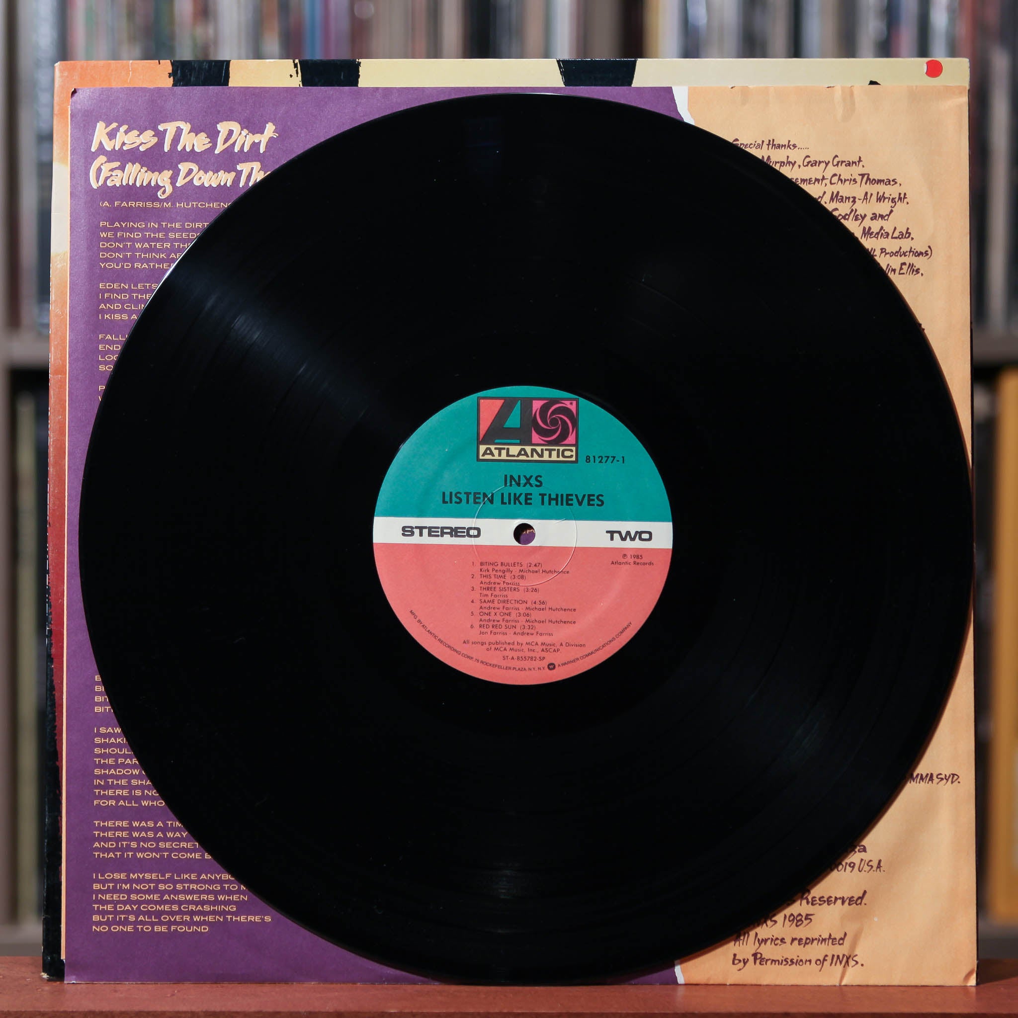 INXS - Listen Like Thieves - 1985 Atlantic, EX/VG+