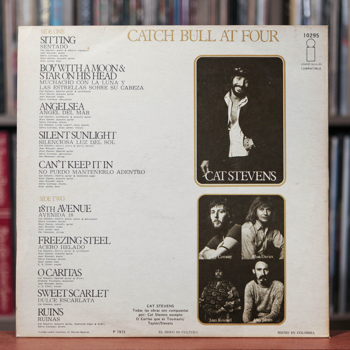 Cat Stevens - Catch Bull At Four = Agarra El Toro A Las Cuatro - Colum