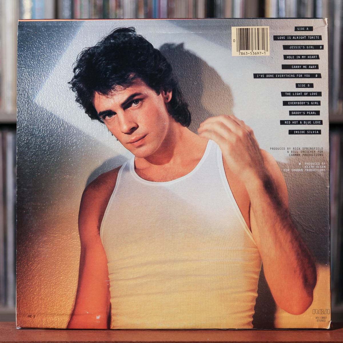 Rick Springfield - Working Class Dog - 1981 RCA Victor, VG+/VG+