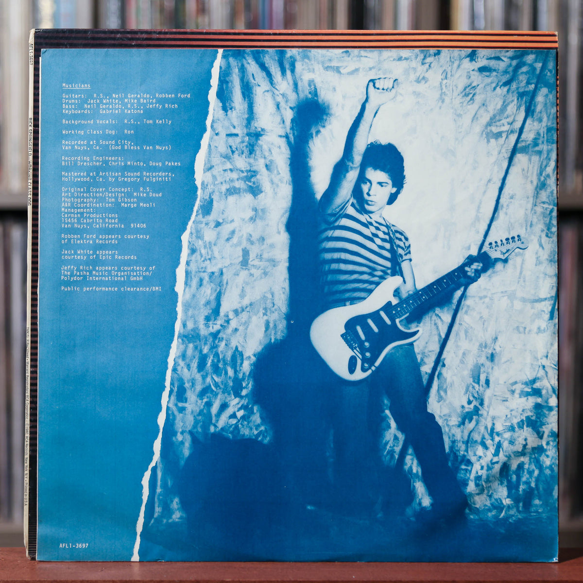 Rick Springfield - Working Class Dog - 1981 RCA Victor, VG+/VG+