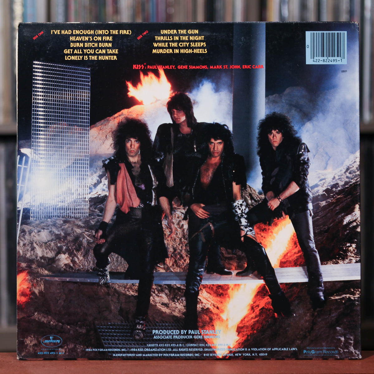 Kiss - Animalize - 1984 Mercury, VG/VG+